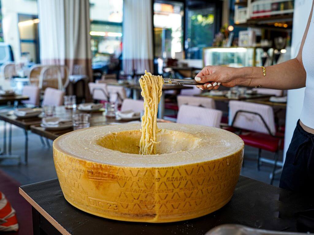 Pecorino Romano Cheese Wheel Experience | Barangaroo